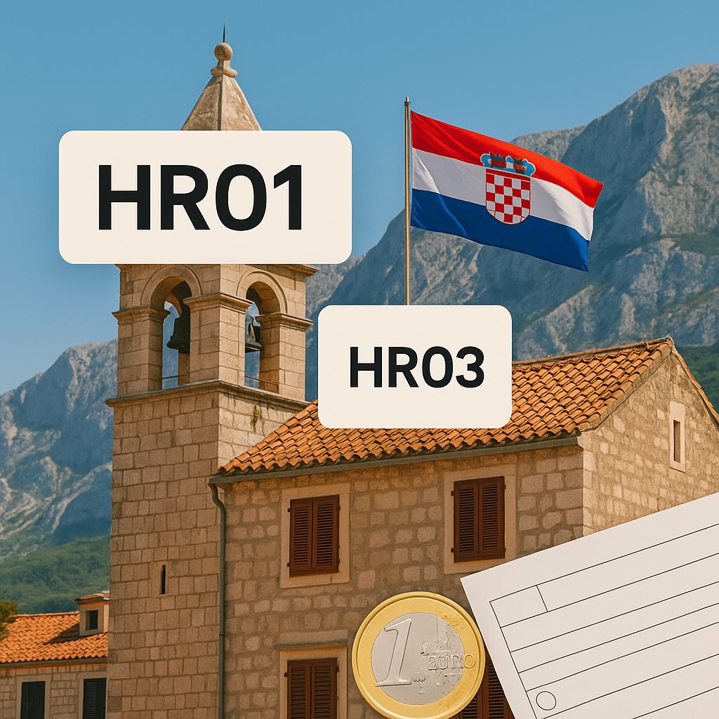 Plaćanja u Hrvatskoj: što znače modeli HR01, HR03 i drugi